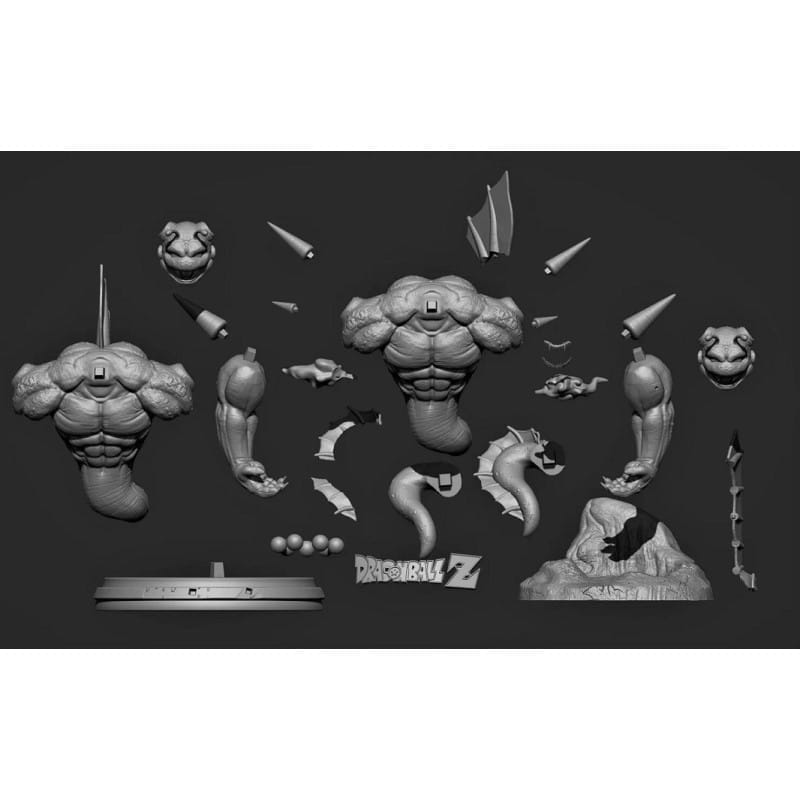 Porunga The Shenlong of Namek - STL Files for 3D Print