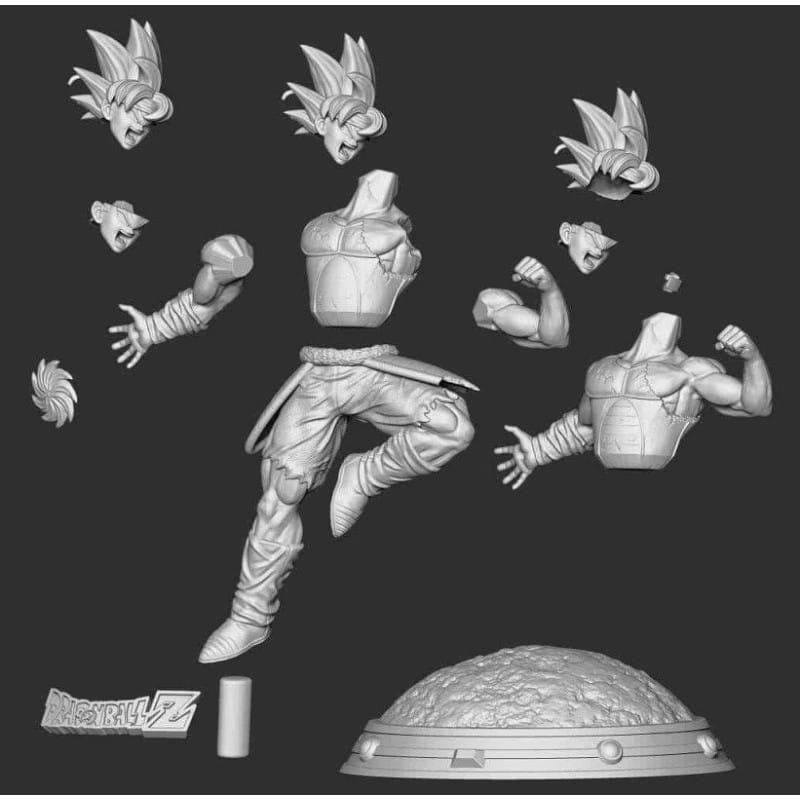 Bardock Power - STL 3D print files