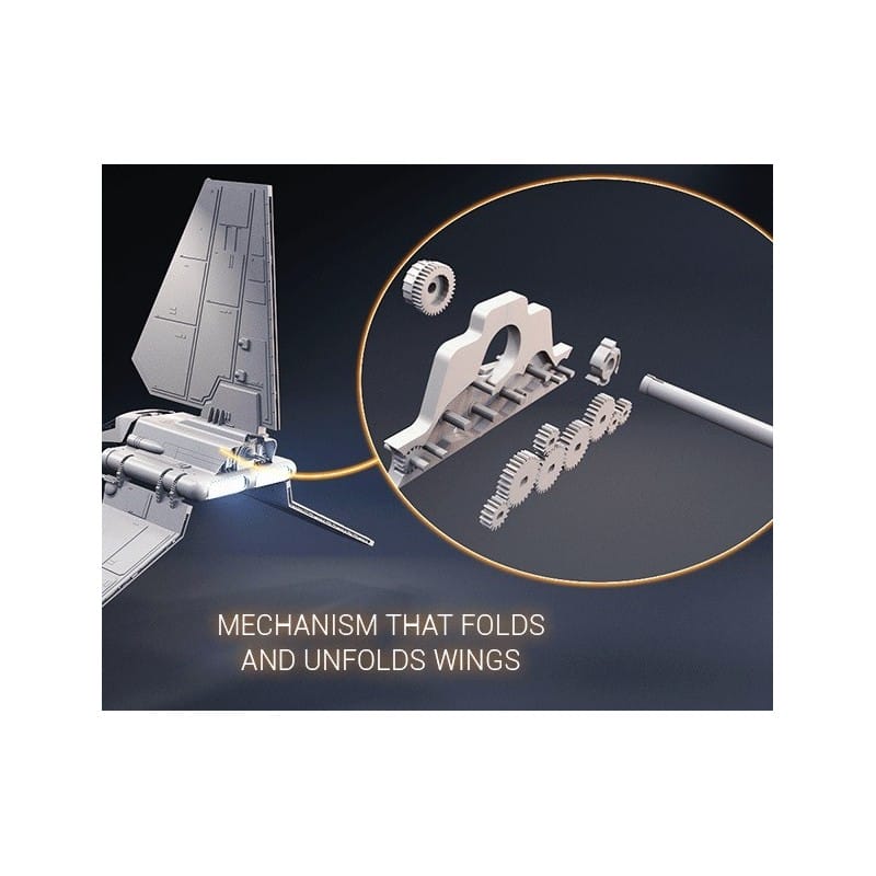 Imperial Shuttle Star Wars - STL 3D print files