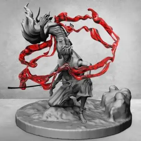 Bleach Ichigo Hollow - STL 3D print files