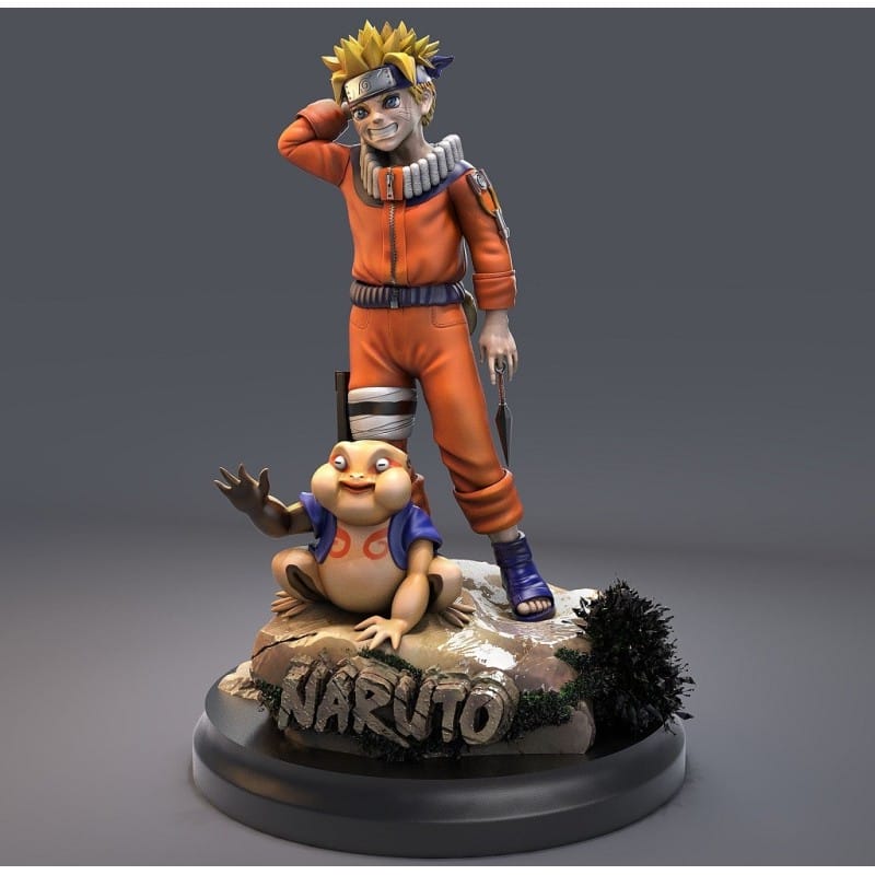Naruto Uzumaki - STL 3D print files