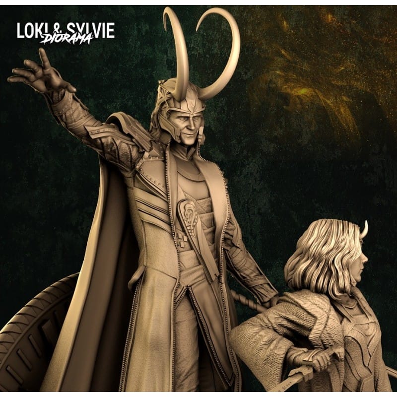 Loki & Sylvie - STL 3D print files