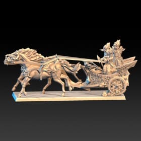 Hunting chariot - STL 3D print files