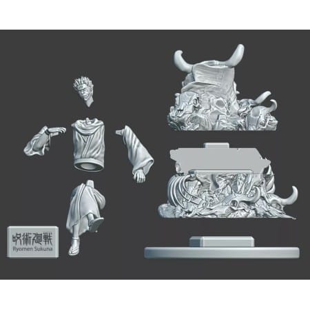 JUJUTSU KAISEN SUKUNA RYOMEN - STL 3D print files