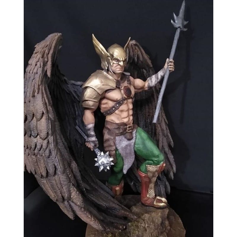 Hawkman Diorama Statue - STL Files for 3D Print