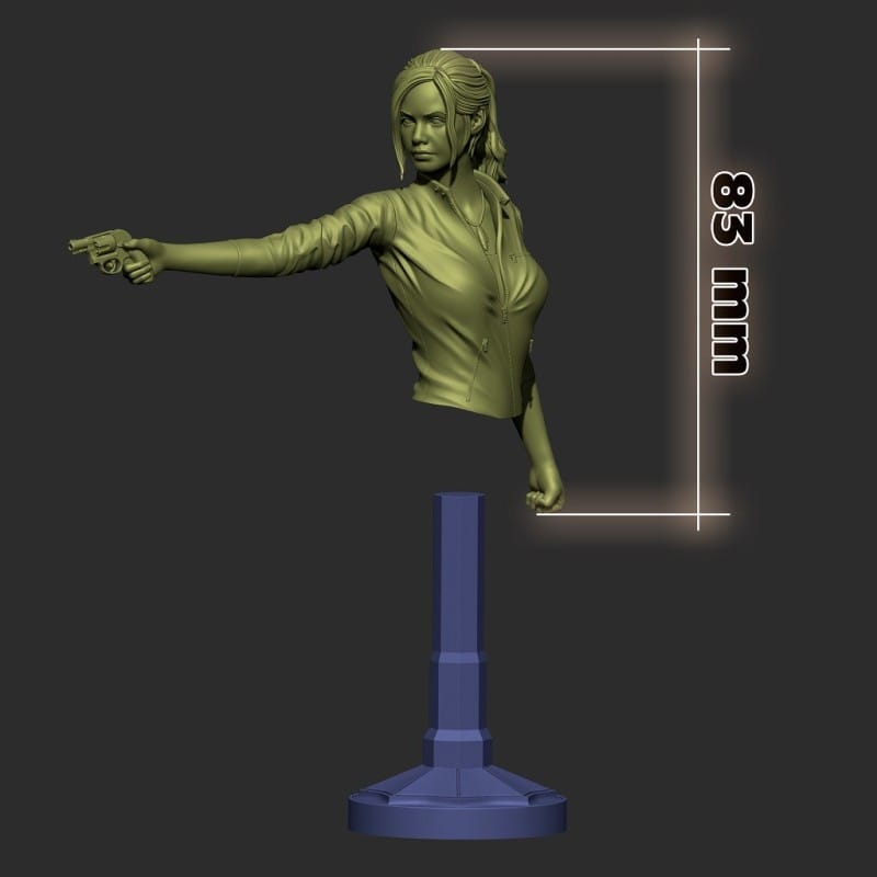 Claire Radfield Resident Evil - STL 3D print files