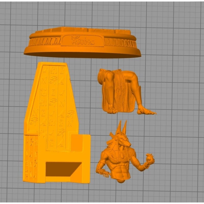 Anubis - STL 3D print files