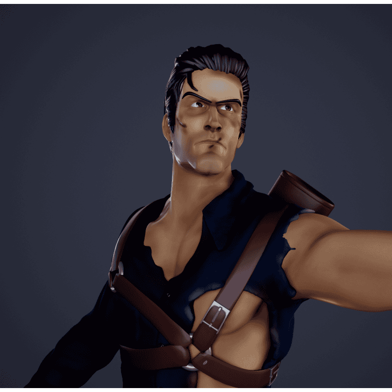 Ash Williams Evil Dead - STL 3D print files