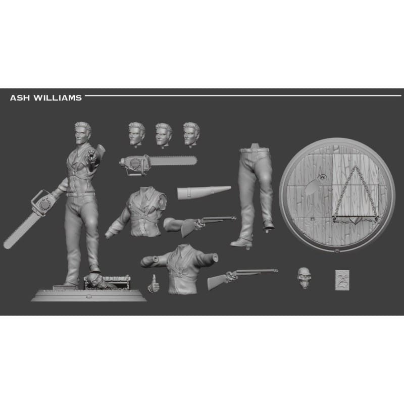 Ash Williams Evil Dead - STL 3D print files