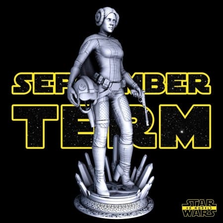 Leia Star Wars - STL 3D print files