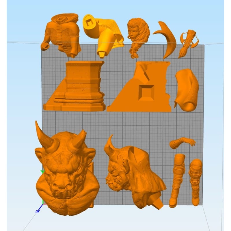 Huntress DC - STL 3D print files