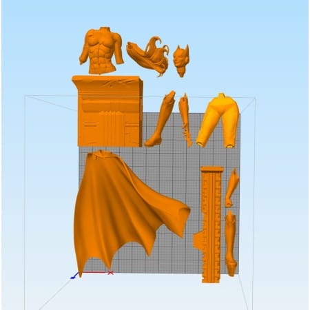 Batgirl DC - STL 3D print files