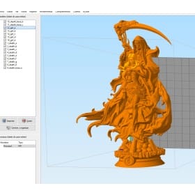 Death Reaper & Girl - STL 3D print files