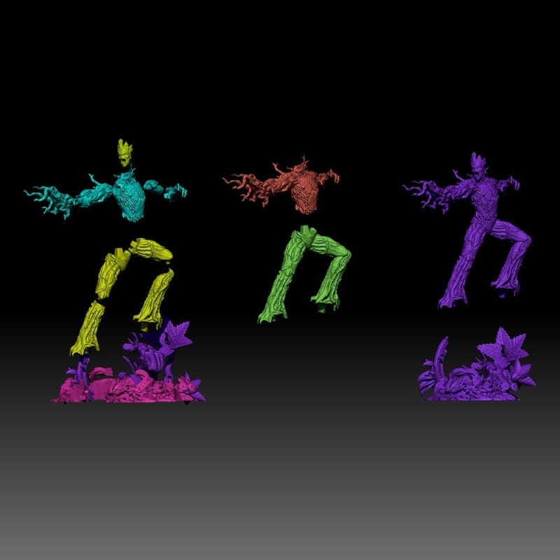Groot Guardians of the Galaxy - STL 3D print files