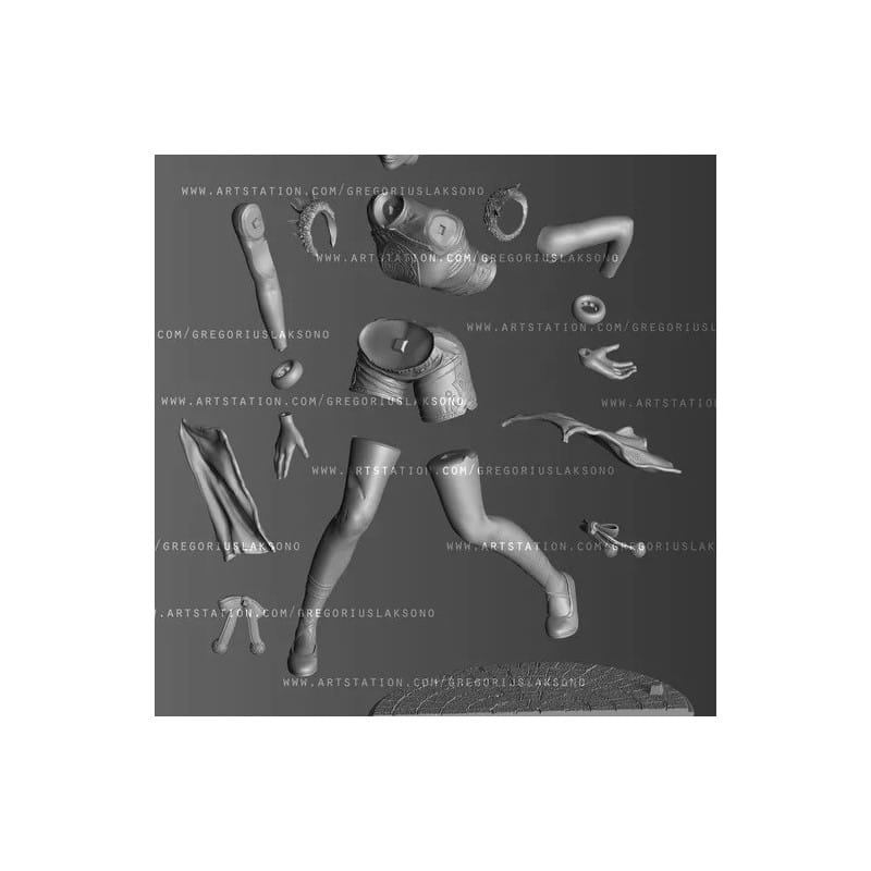 Ling Xiaoyu Tekken - STL 3D print files