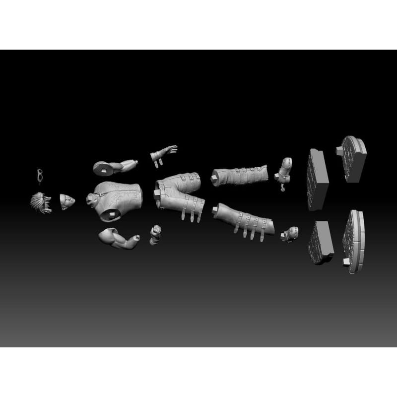 Hwoarang Tekken - STL 3D print files