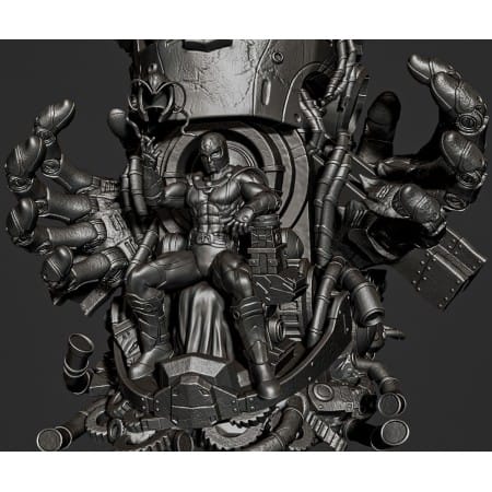 Magneto on Throne - STL 3D print files