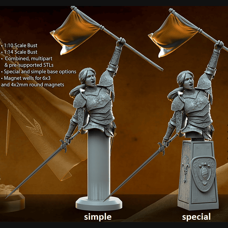 Lady Cassandra SFW - STL 3D print files