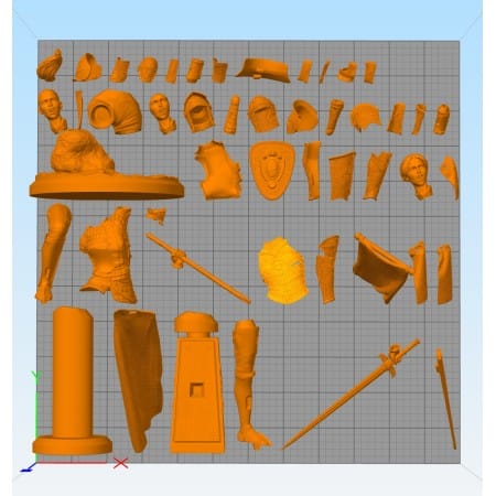 Lady Cassandra SFW - STL 3D print files
