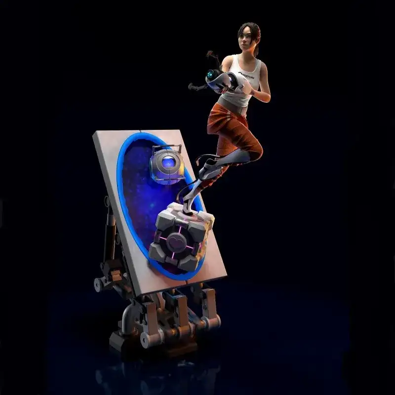 Chell Portal - STL 3D print files