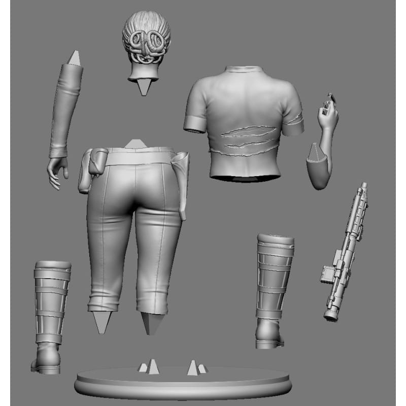 Padmé Amidala Star Wars + NSFW - STL 3D print files