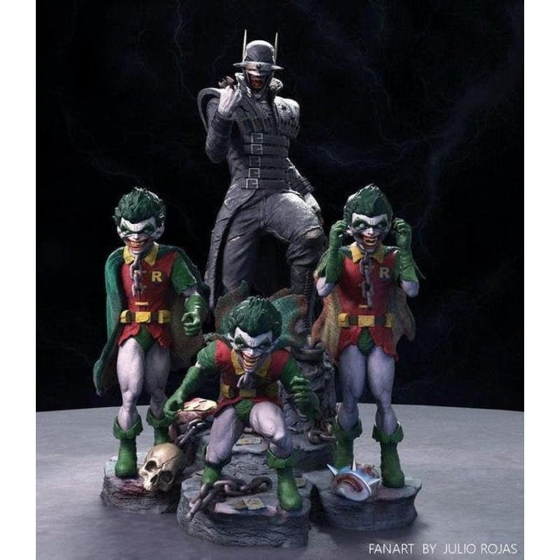 Batman who Laughs Diorama - STL Files for 3D Print