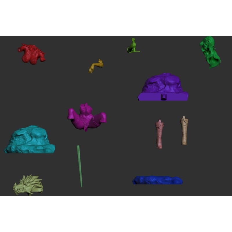 Red Sonja - STL 3D print files
