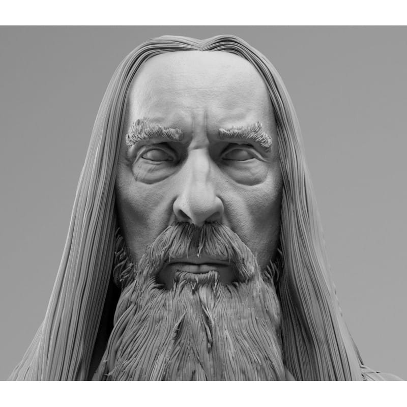 Christopher Lee Saruman Lord of the Rings - STL 3D print files