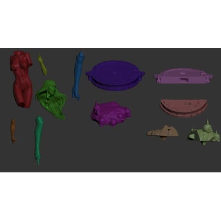Vampirella V3 + NSFW - STL 3D print files