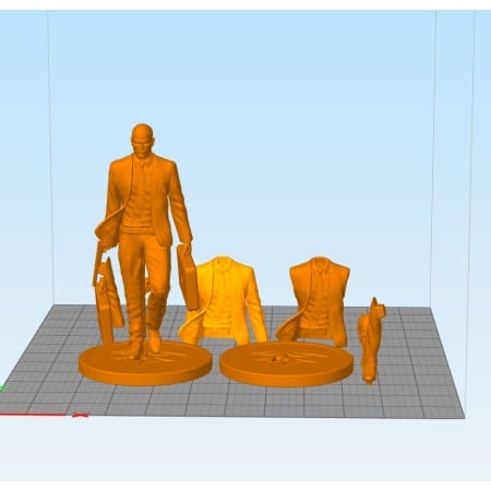 Hitman - STL 3D print files