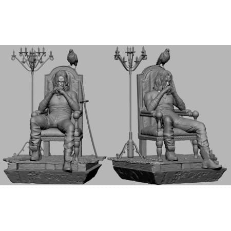 The Crow Brandon Lee - STL 3D print files