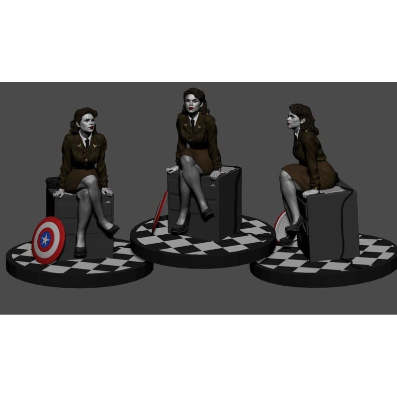Agent Carter - STL 3D print files
