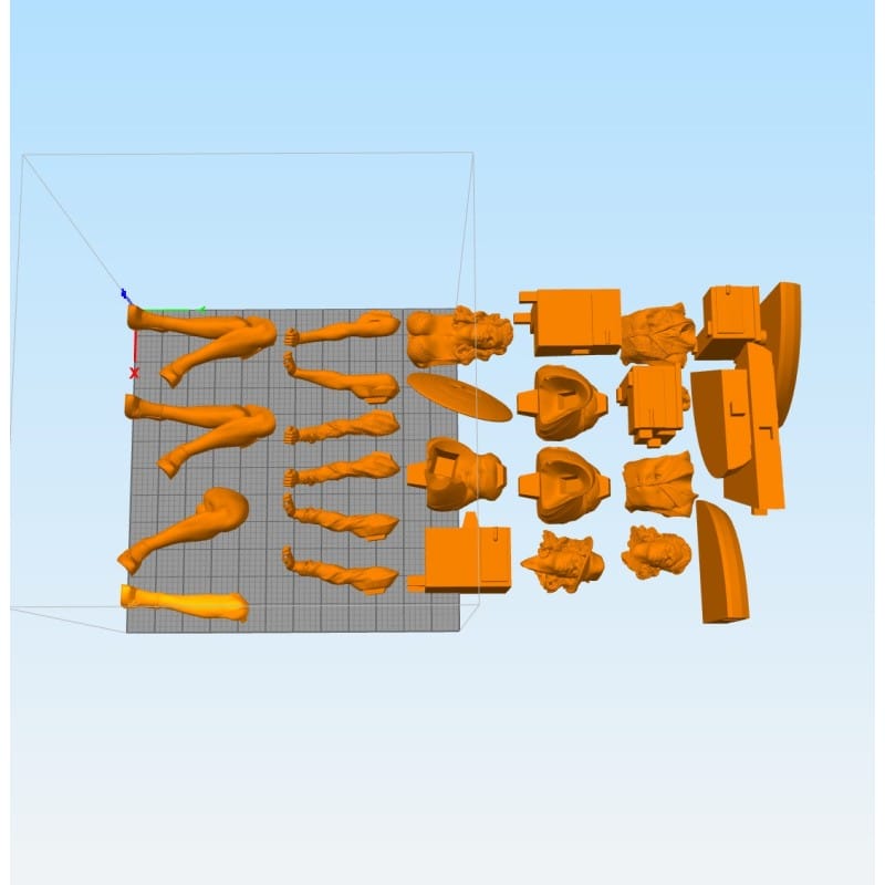 Agent Carter - STL 3D print files
