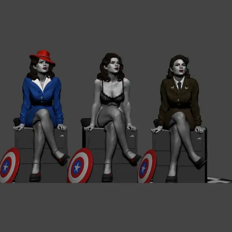Agent Carter - STL 3D print files