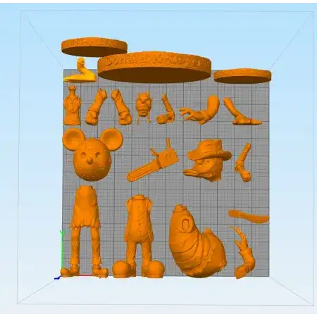 Disney Halloween Pack - STL 3D print files