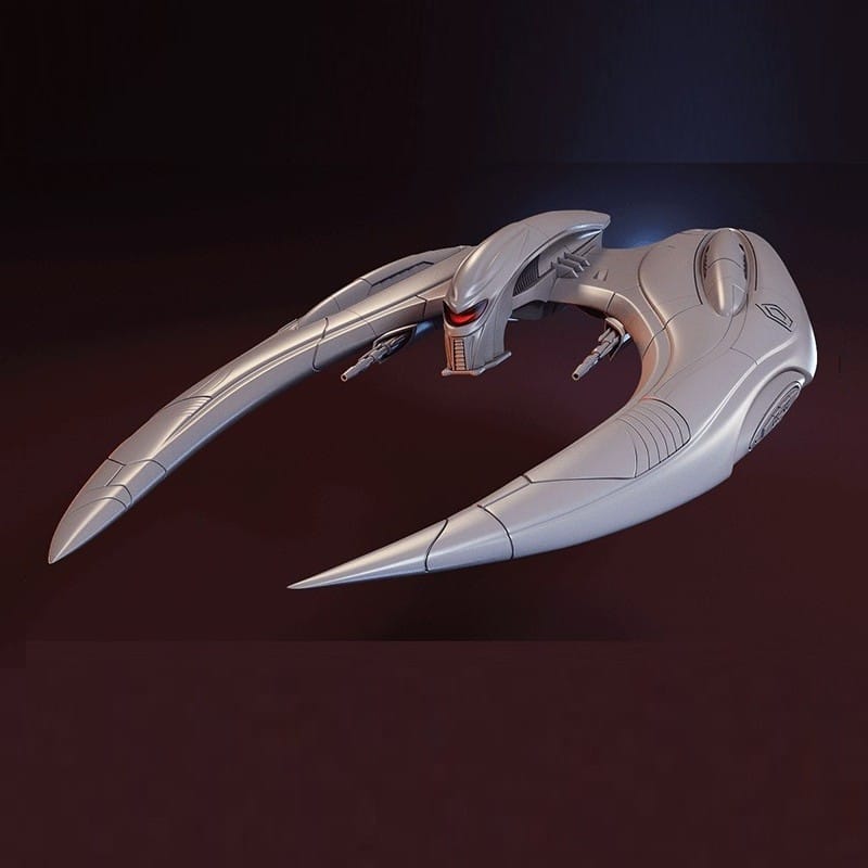 Modern Cylon Raider - STL 3D print files