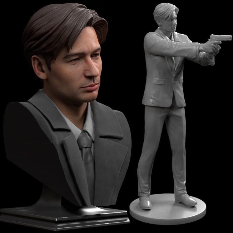 Fox Mulder The X-Files - STL 3D print files