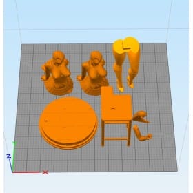 MJ school - STL 3D print files