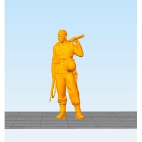Landser German soldier WW2 - STL 3D print files