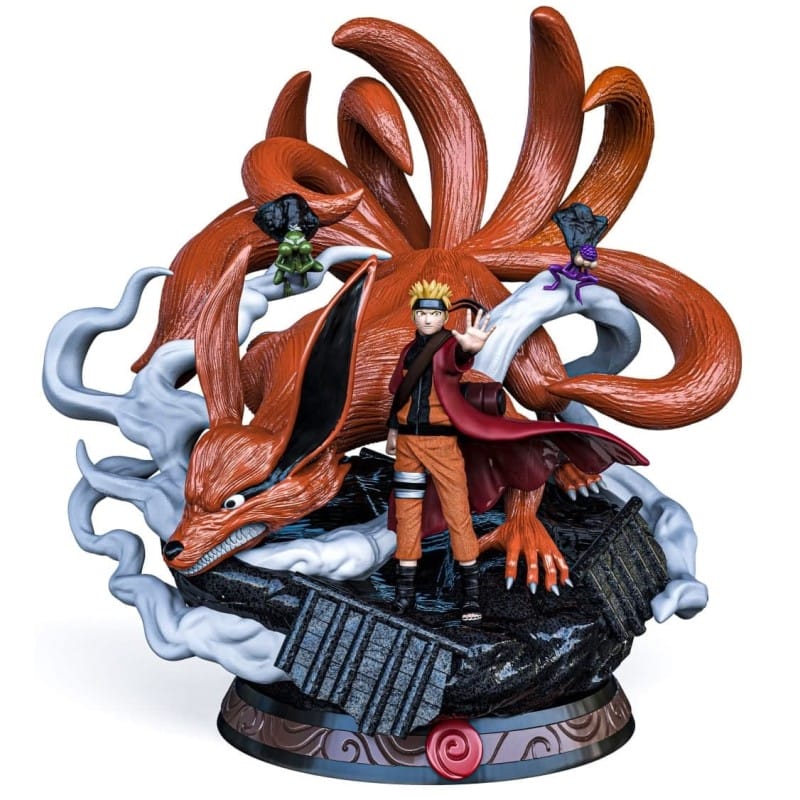 Naruto and Kyubi - STL 3D print files