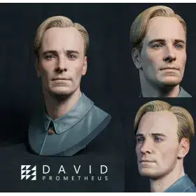 Prometheus David Bust - STL 3D print files