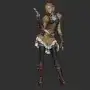 Steam Gate Girl - STL 3D print files
