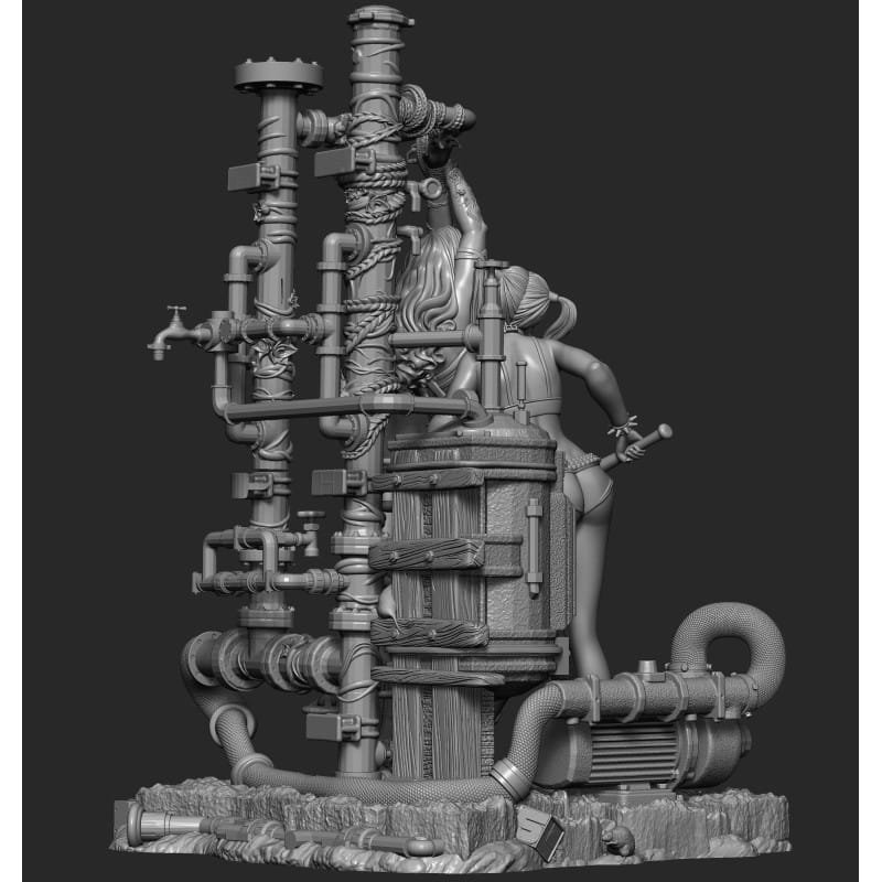 Harley Quinn, Poison Ivy, Wonderwoman NSFW - STL 3D print files