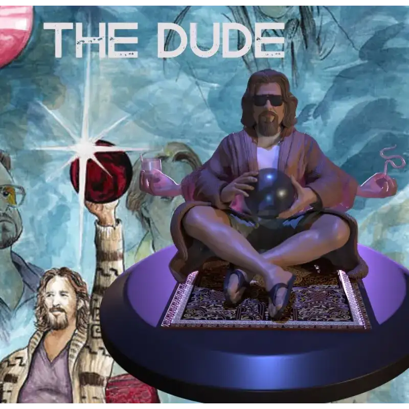 The Dude The Big Lebowski - STL 3D print files