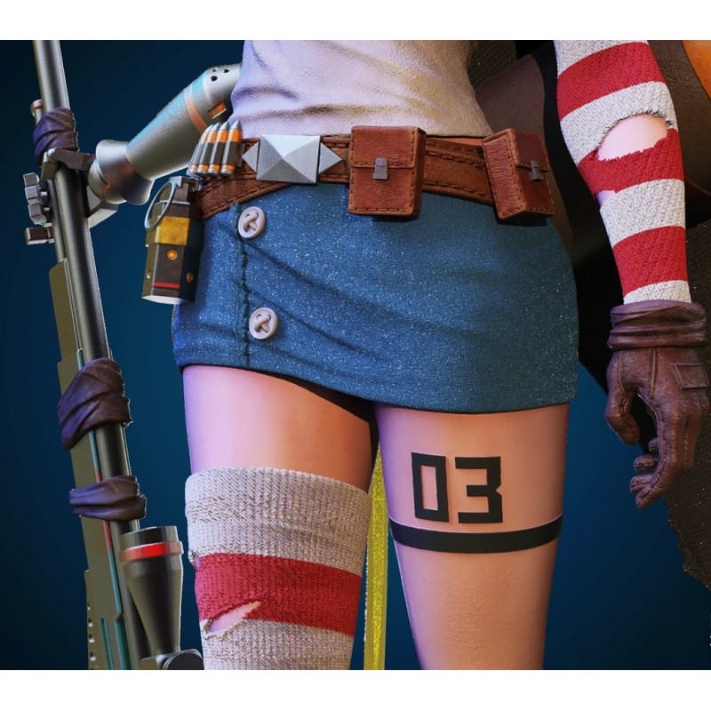 War Girl Sniper Nsfw Stl 3d Print Files