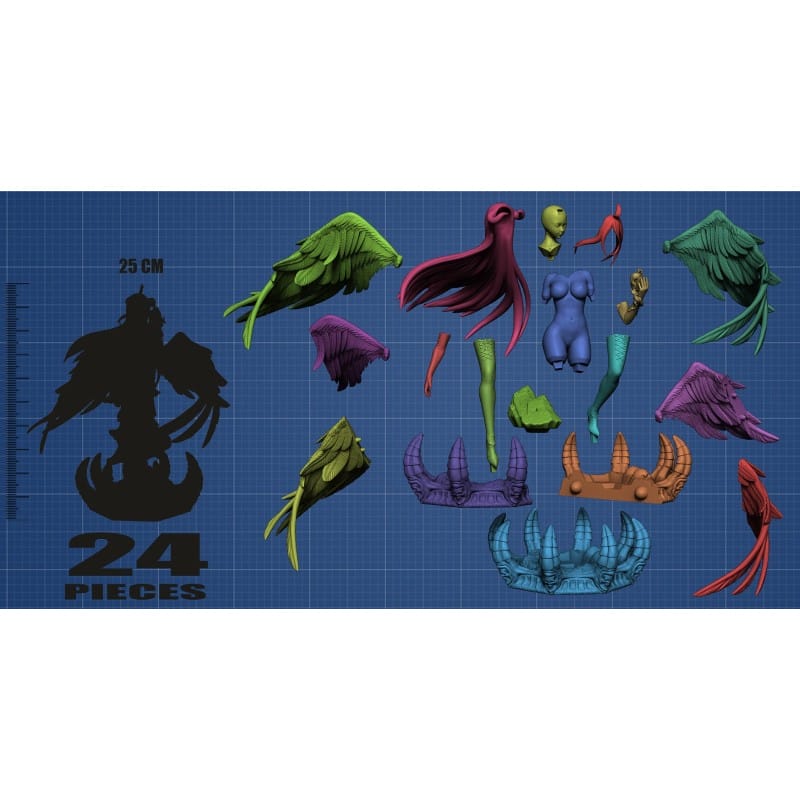 Albedo Overlord + NSFW - STL 3D print files