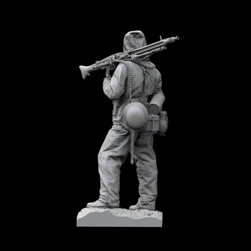 Pack 2 German soldiers 1940 - 1945 - STL 3D print files