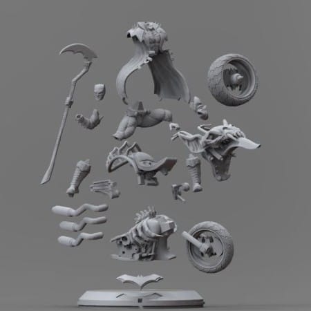 Batman Death Metal - STL 3D print files