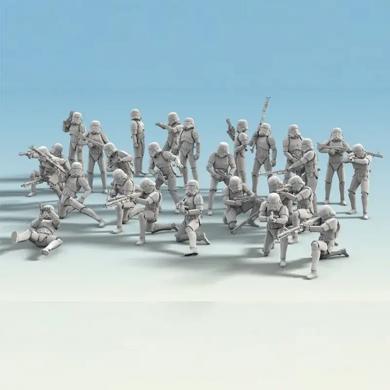 Figures Stormtrooper 26 model collection - STL 3D print files
