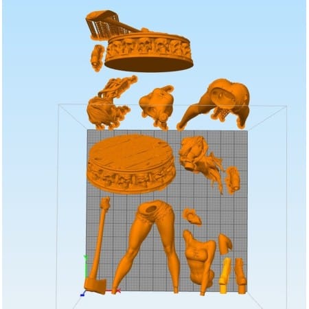 Jason Girl - STL 3D print files